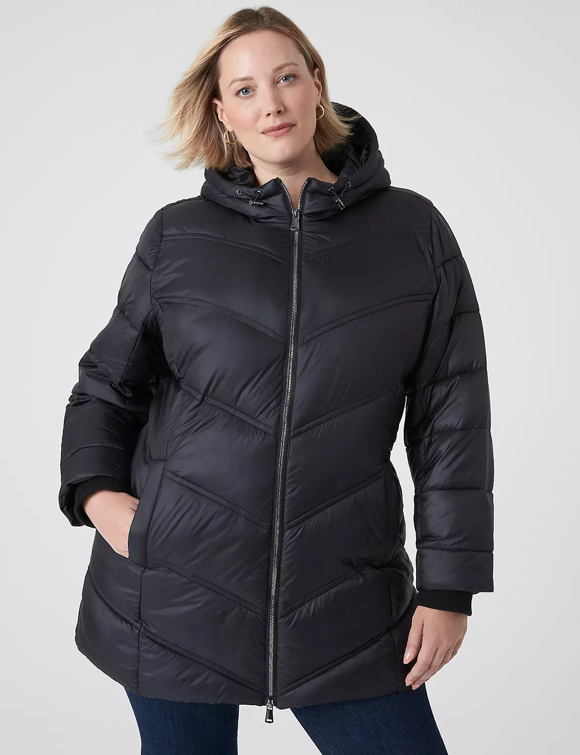 Plus Size Black Puffer Jacket – Cold Who?